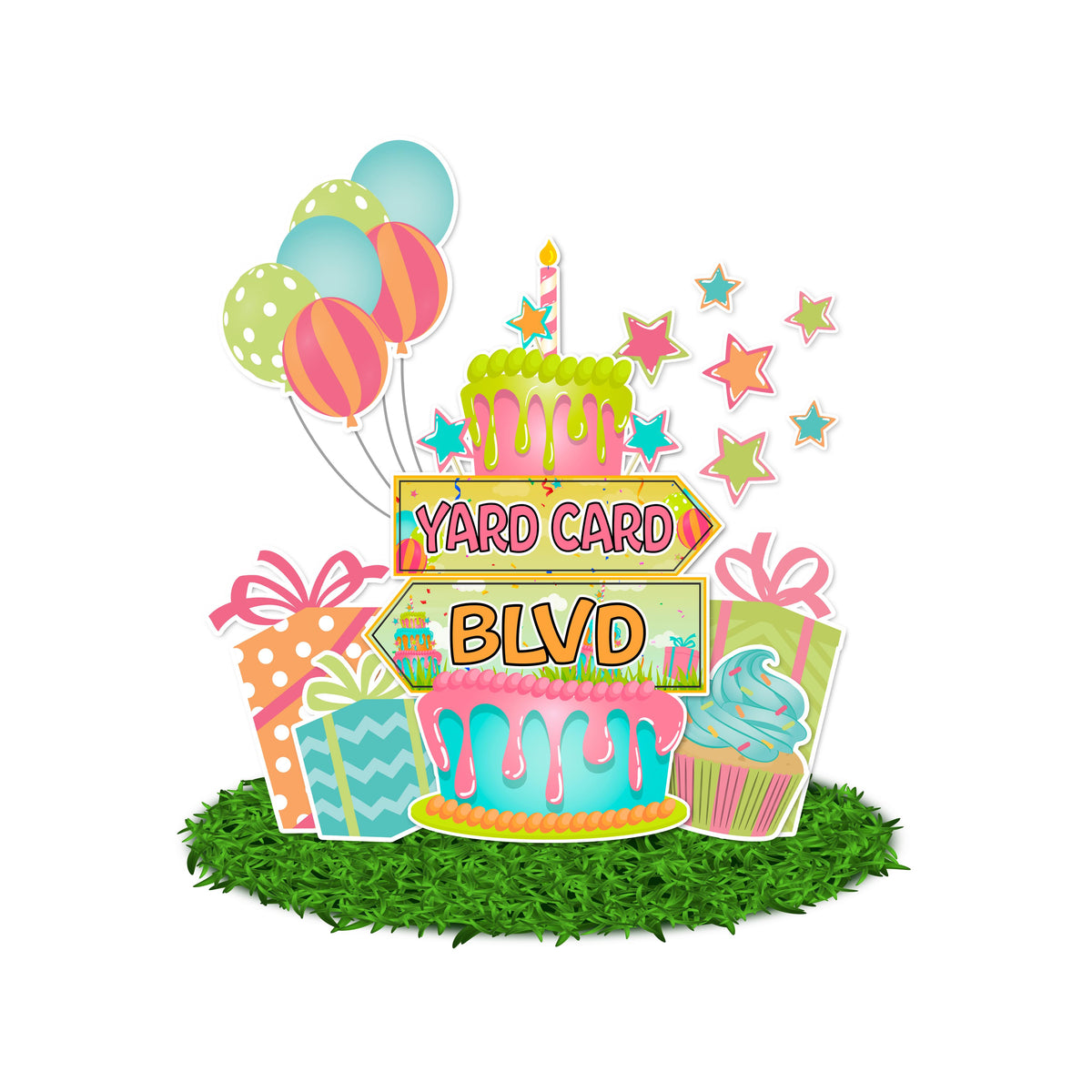 Yard Card Blvd Sign Supply