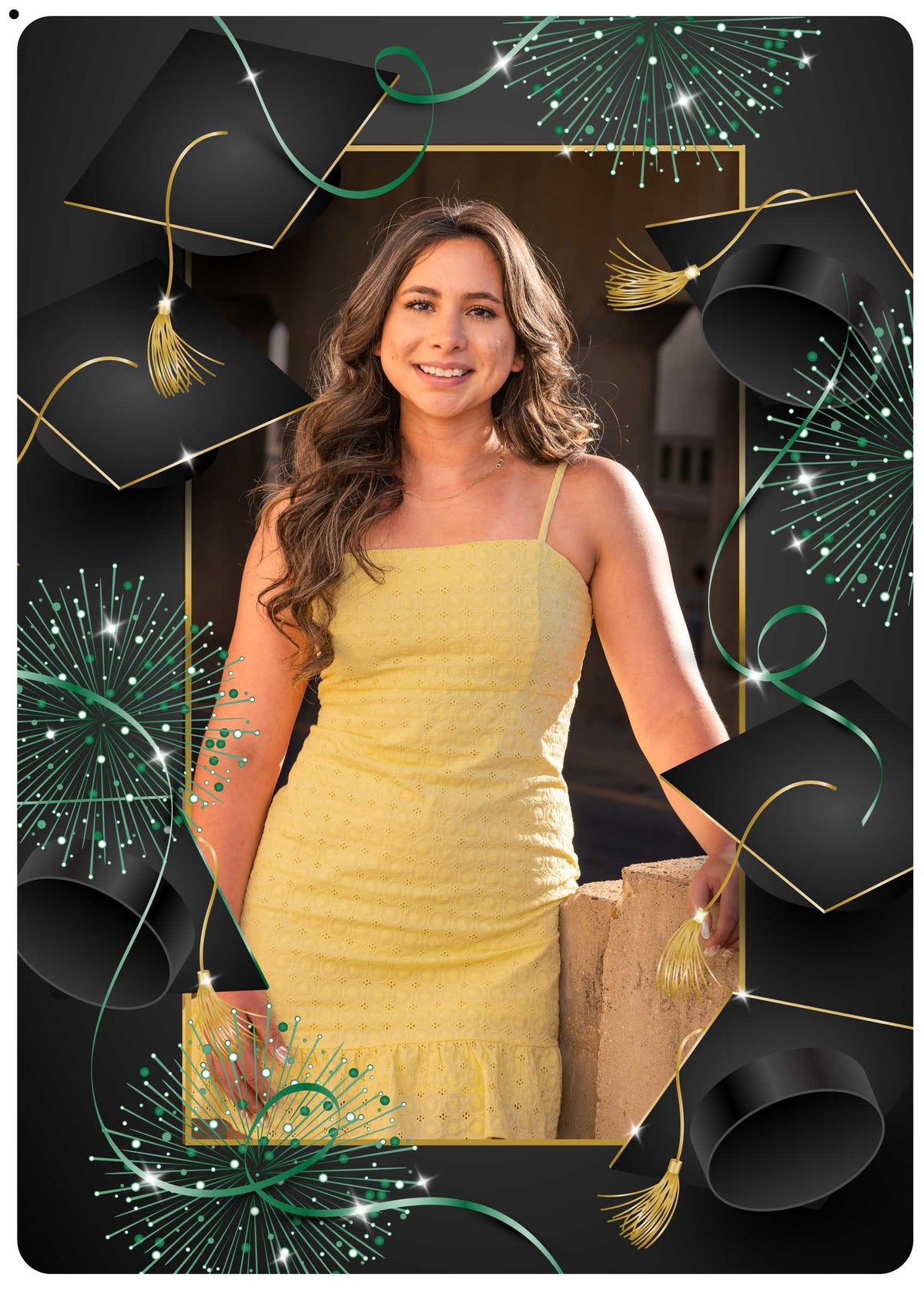 Custom Graduation Keepsake Framed Photo — Yard Card Blvd