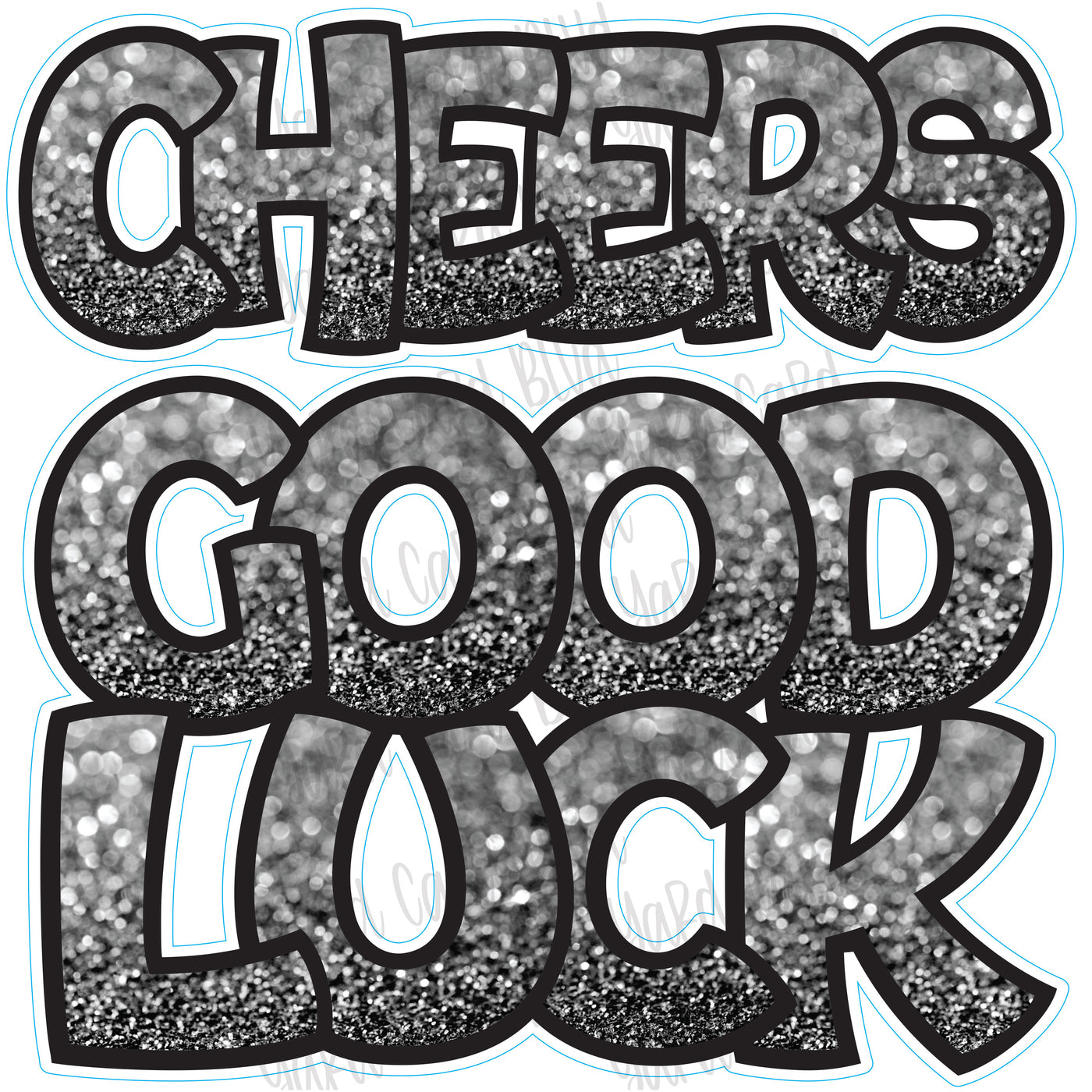 BB Good Luck & Cheers Splash — Yard Card Blvd