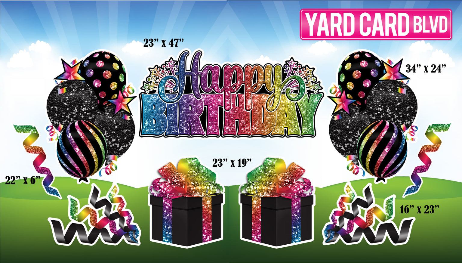 Yard Card Blvd Sign Supply