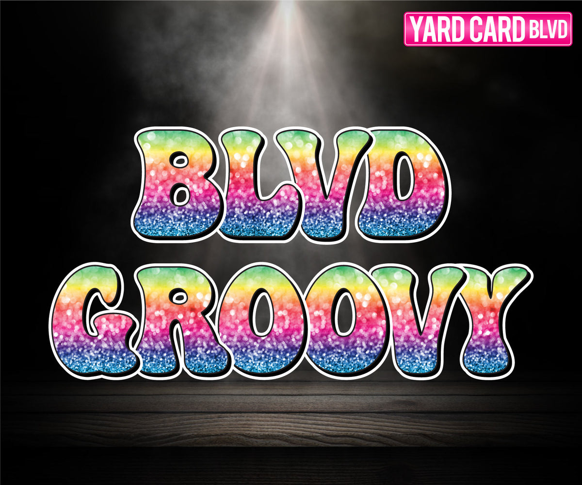 BG Alpha 24" Letter Set - 48 Pieces — Yard Card Blvd