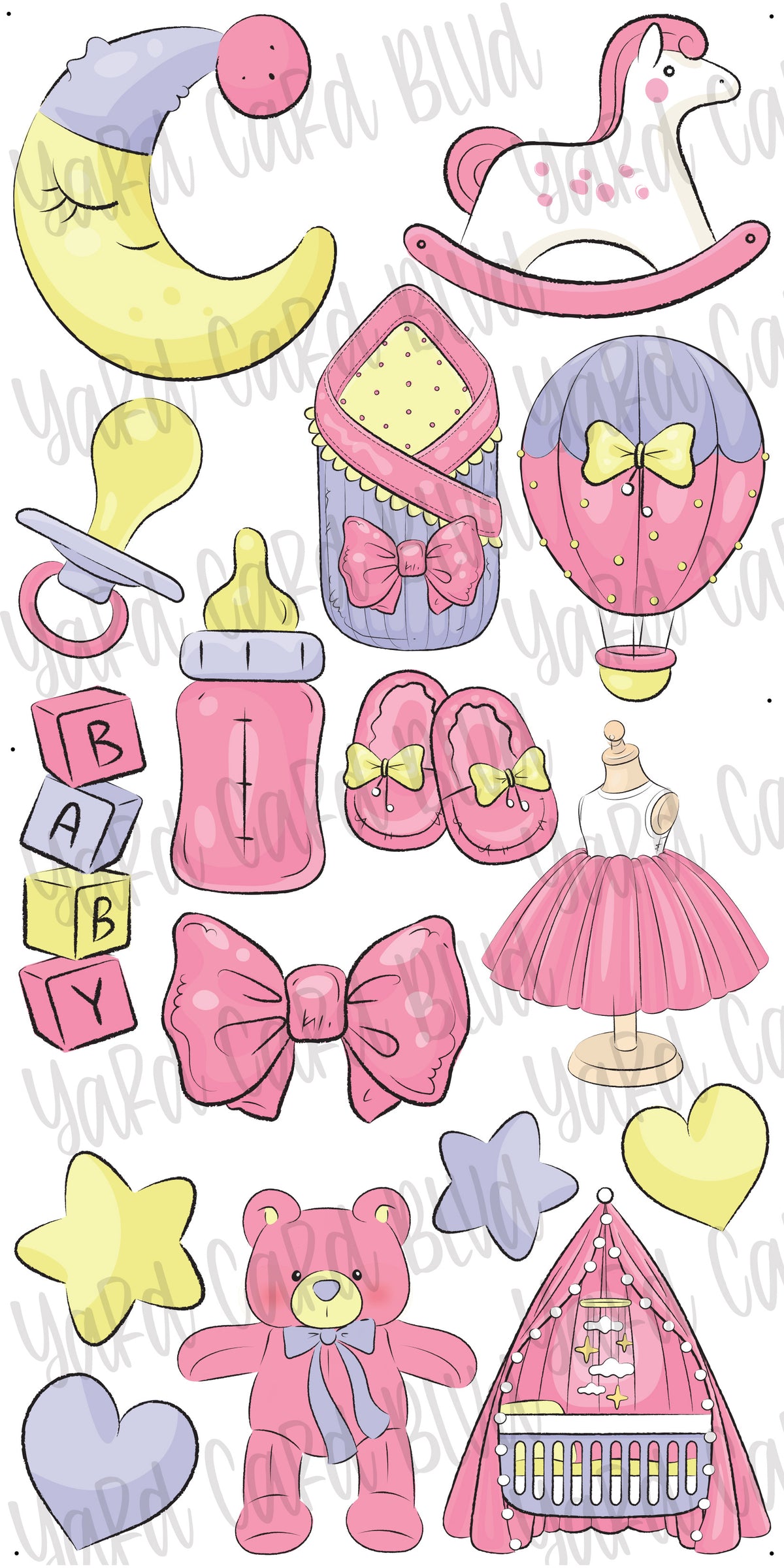 Baby Girl Set — Yard Card Blvd