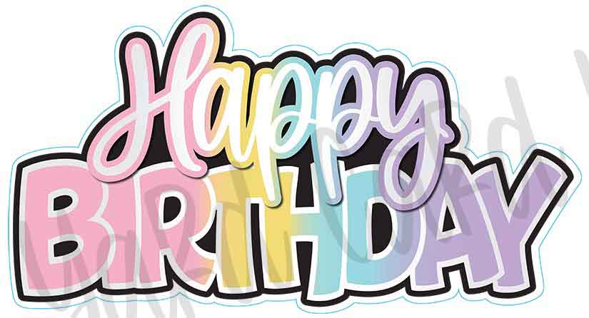 Happy Birthday Splash 92 — Yard Card Blvd