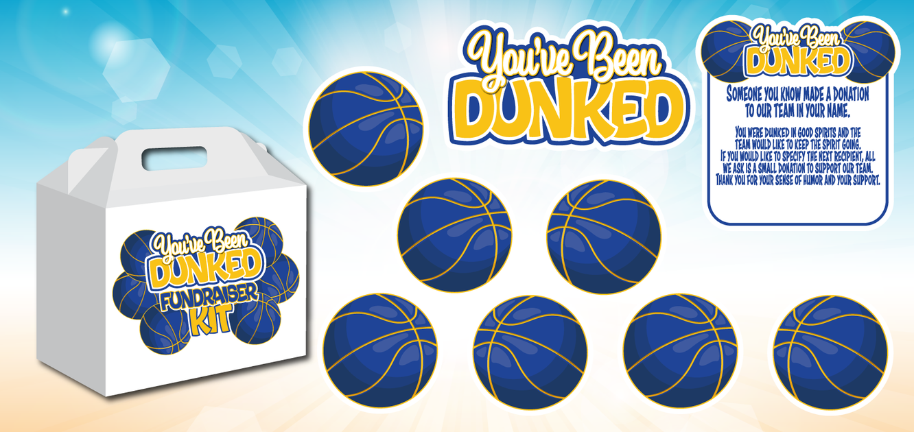 You've Been Dunked Fundraiser Kit — Yard Card Blvd