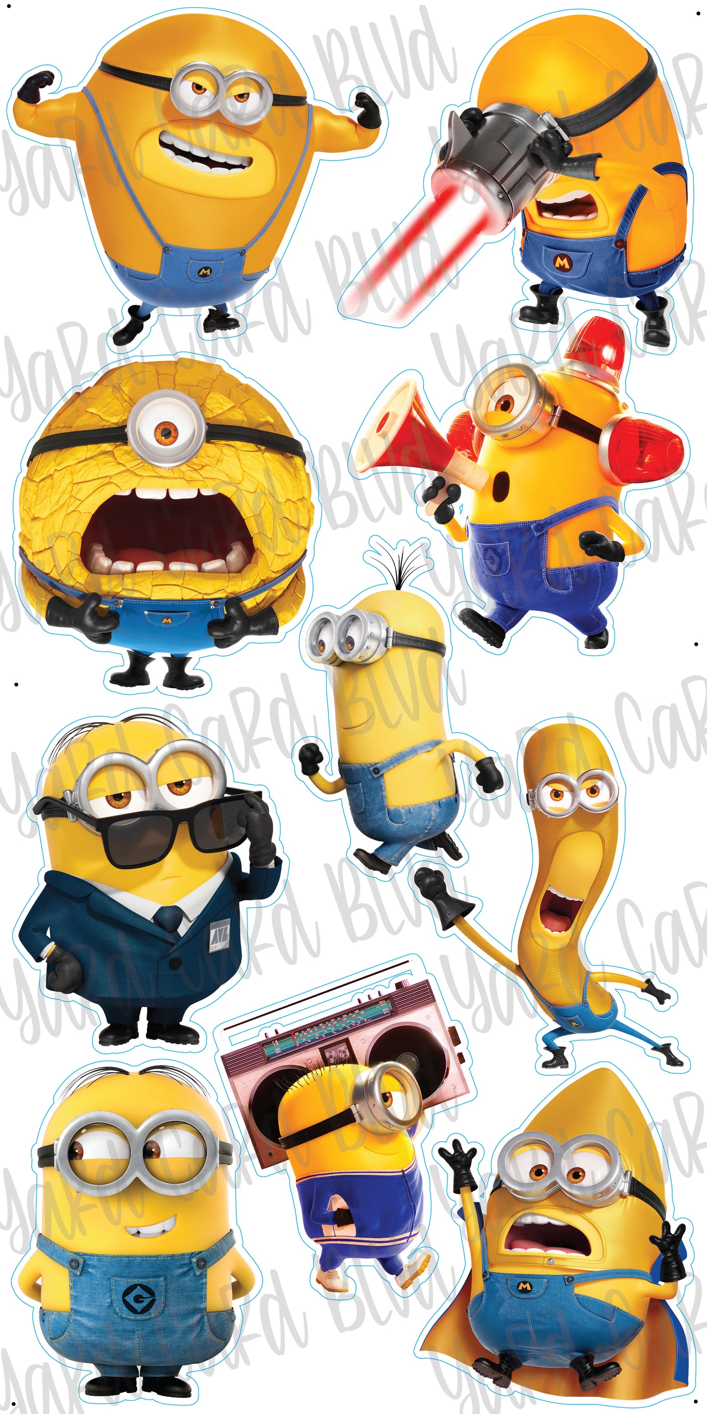 Minions — Yard Card Blvd