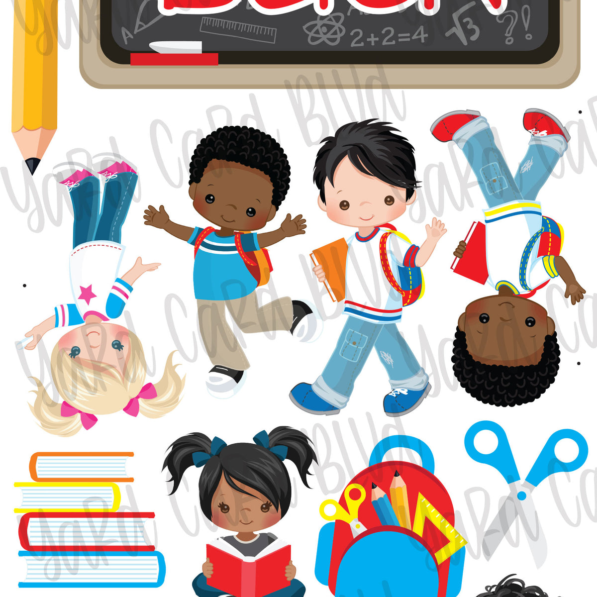 Welcome Back to School 2 — Yard Card Blvd