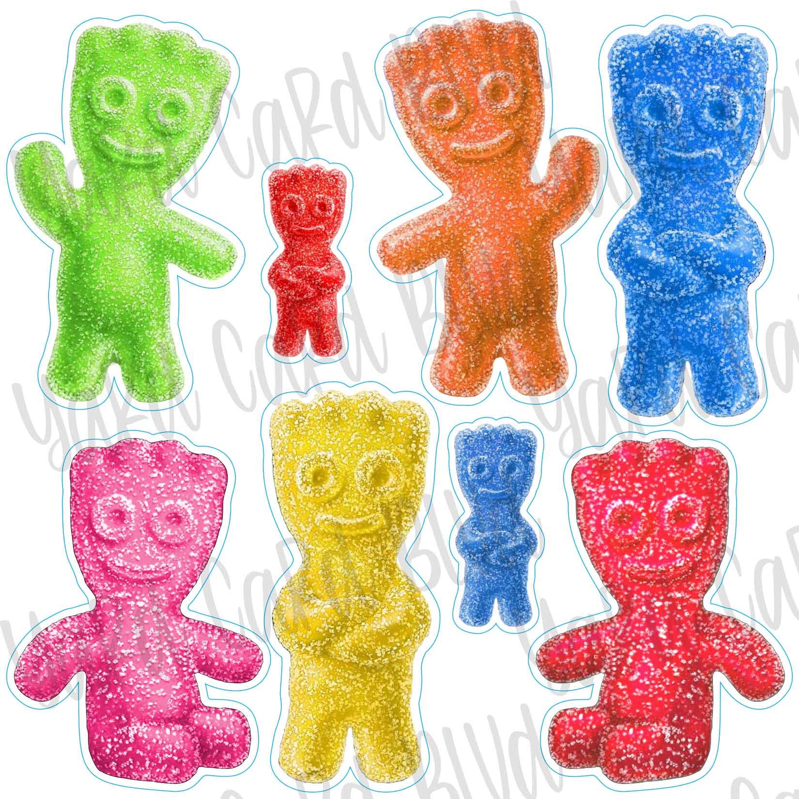 Sour Patch Kids Half Sheet — Yard Card Blvd