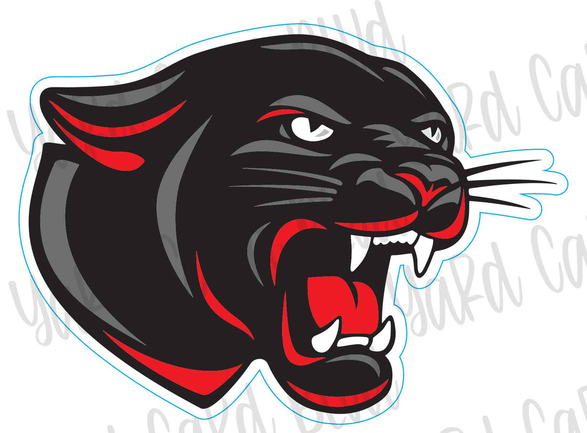 Mascot - Panthers — Yard Card Blvd