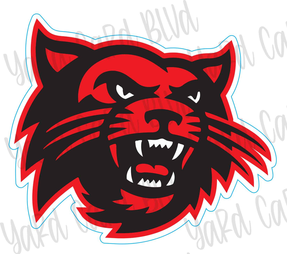 Mascot - Bearcats — Yard Card Blvd