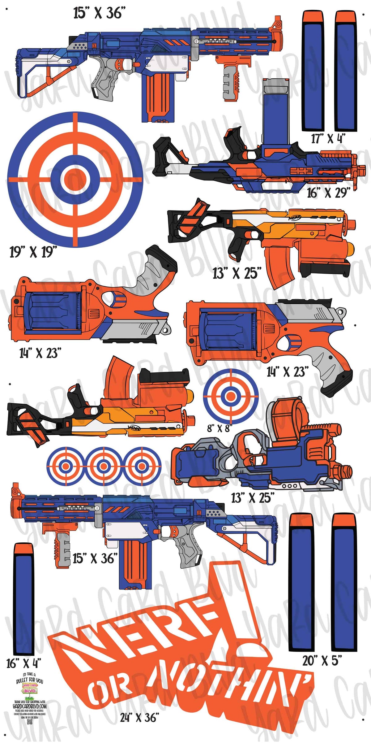 Nerf or Nothin' — Yard Card Blvd